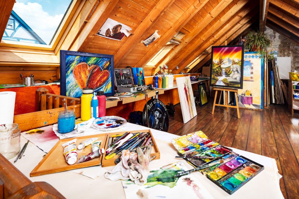 Einblick in unser Atelier dem kreativen Schaffensort - ArtiMo